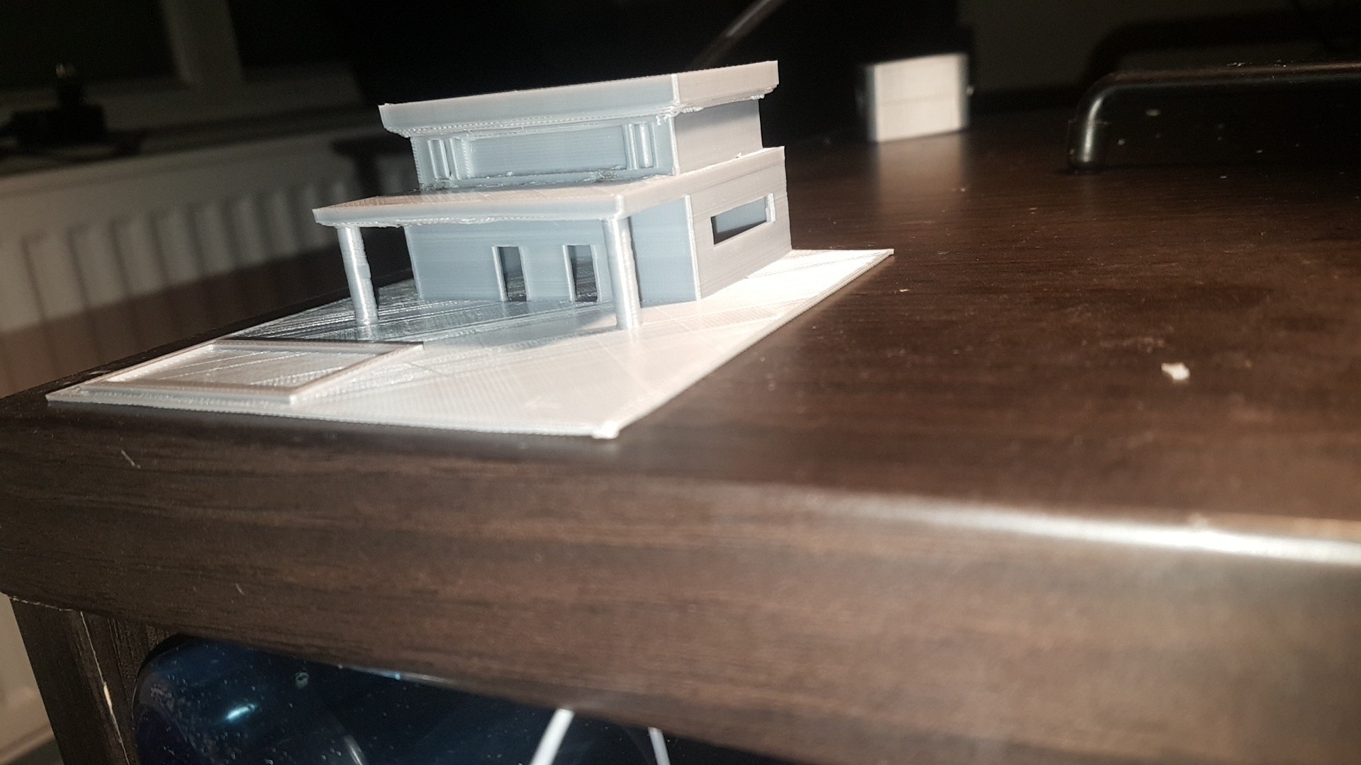 Free STL file model house 1/100 house・3D print design to download・Cults